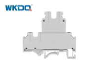 China JUKK 5 Installation Electrical Screw Terminal Block , Wiring Barrier Terminal Blocks Flame Retardant for sale