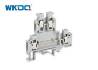China JUKK 5 Installation Electrical Screw Terminal Block , Wiring Barrier Terminal Blocks Flame Retardant for sale