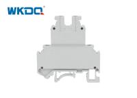 China JUKKB 3 Screw Terminal Block , OEM Fused Terminal Block Wire Pressing Flame for sale
