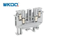 China JUDK 4 Screw Terminal Block High Inflammability Class , Fused Terminal Block Common Packing for sale