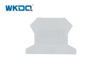 China D-JUK1.5 End Cover Plate Power Distribution Terminal Block UK2.5 UK4N UK6N Standard Specification Grey Color for sale