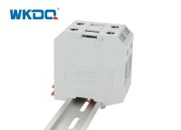 China JUKH 50 High Current Barrier Din Rail Terminal Blocks Screw Type Terminal Block 240mm Cross Section for sale