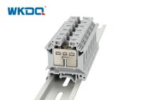 China JUK 25 Electrical Terminal Block , Screw Clamp Component Terminal Block Easy To Combine for sale