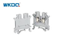 China JUK 3N Electrical Connector Blocks Screw Clamp Nickel Plated Brass Conductor for sale