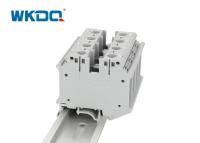 China JUIK 35 Universal Terminal Block Relay , Electric Wire Connector Blocks Din Rail Mounted for sale