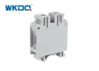 China JUK 35 Frail Mounted Terminal Blocks Anti Flaming 35mm Cross Size High Precision for sale