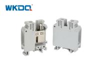 China JUK 35 Frail Mounted Terminal Blocks Anti Flaming 35mm Cross Size High Precision for sale