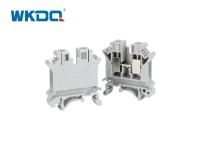 China JUK 10N Screw Clamp Electrical Terminal Block DIN Mounted Type Phoenix Switches Power Distribution for sale