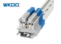 China JUK 2.5B Equivalent Electrical Terminal Block Phoenix 2.5mm Screw Connenction IEC 60947-7-1 for sale