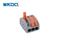 China 222-413 Push-in Terminal Block Quick Push In Wire Connectors PCT 223 High Quality for sale