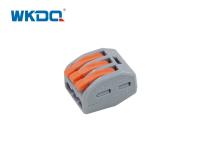 China 222-413 Push-in Terminal Block Quick Push In Wire Connectors PCT 223 High Quality for sale