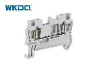 China JST 1.5 Spring DIN Rail Spring Terminal Block Connector , Spring Loaded Terminal Anti - Vibration for sale