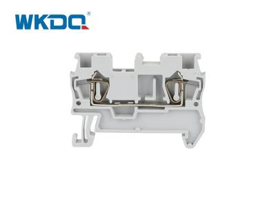 China JST 1.5 Spring DIN Rail Spring Terminal Block Connector , Spring Loaded Terminal Anti - Vibration for sale