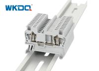 China JST 1.5 Spring DIN Rail Spring Terminal Block Connector , Spring Loaded Terminal Anti - Vibration for sale