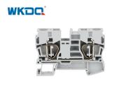 China JST 10 Spring Terminal Block Connector Screwless Din Rail Tension Clamp Plug for sale