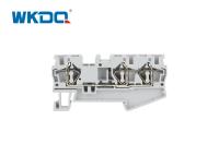 China JST 4 TWIN Spring Terminal Block Connector Protect Against Shorts For Automation Assembly for sale