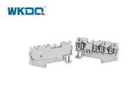 China JST 4 TWIN Spring Terminal Block Connector Protect Against Shorts For Automation Assembly for sale