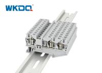 China JST 4 TWIN Spring Terminal Block Connector Protect Against Shorts For Automation Assembly for sale