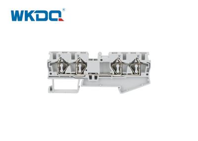 China JST 4-QUATTRO Spring Terminal Block Connector CE Certificate 800V Rated Voltage for sale
