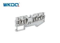 China JST 4-QUATTRO Spring Terminal Block Connector CE Certificate 800V Rated Voltage for sale