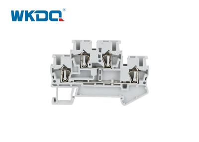 China JSTTB 2.5 Phoenix Feed Through Terminal Block Din Rail Type ST Series 20-10 AWG for sale