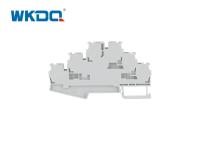 China JST 2.5-3L Spring Loaded Terminal Block Connector Multiple Three Levels Layer Space Saving for sale
