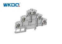China JDLD 2.5-3VN Spring Loaded Terminal Connector Triple Deck Low Voltage Screwless for sale