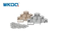 China JDLD 2.5-3VN Spring Loaded Terminal Connector Triple Deck Low Voltage Screwless for sale