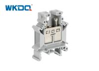 China JUIK16 Electrical Terminal Block CE Certificate Grey Color 800V/101A High Flexibility for sale