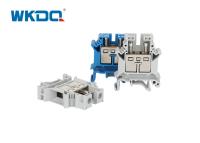 China JUIK16 Electrical Terminal Block CE Certificate Grey Color 800V/101A High Flexibility for sale