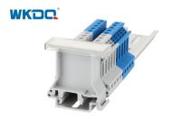 China JB2 JUBE/D Screw Down Wire Terminals , Modular Terminal Block Strip Marker Carriers Marking Print Label for sale