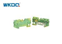China JST 2.5-QUATTRO-PE Spring Terminal Block , Spring Cage Connection Terminal Block CE Certificate for sale