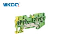 China JST 2.5-QUATTRO-PE Spring Terminal Block , Spring Cage Connection Terminal Block CE Certificate for sale
