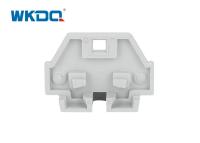 China 361 PA66 Nylon Gray End Cover For Mini Terminals Vibrationproof for sale