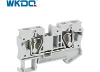 China Din Rail IEC 800V 57A JST 6 Spring Cage Terminal Block for sale