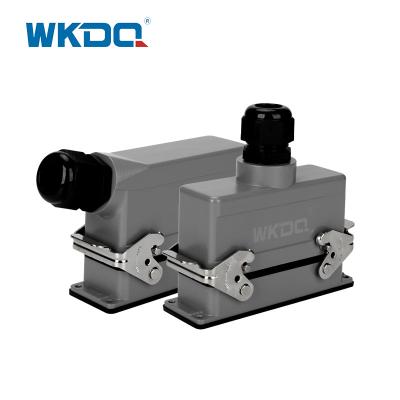 China Male Female IP65 Heavy Duty Wire Connectors WHE24C for sale