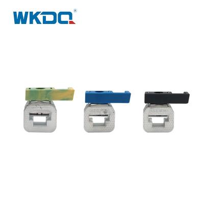 China PA Nylon  300V 4mm2 AKG Busbar Terminal Block Screw Connection for sale