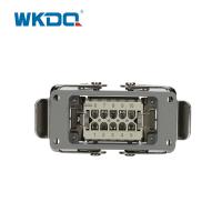 China 6 Cores Rectangular AWG18 Heavy Duty Cable Connectors IP65 for sale