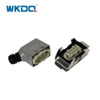 China 6 Cores Rectangular AWG18 Heavy Duty Cable Connectors IP65 for sale