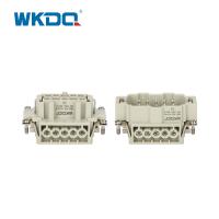 China 6 Cores Rectangular AWG18 Heavy Duty Cable Connectors IP65 for sale