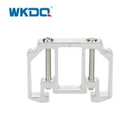 China 35mm Aluminum Din Rail Terminal Block End Stopper Screw Connection for sale