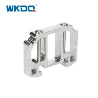China 35mm Aluminum Din Rail Terminal Block End Stopper Screw Connection for sale