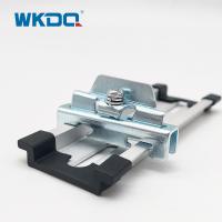 China E/EF2 Aluminum Din Rail End Clamp NS 35 Galvanized Din Rail Accessories for sale