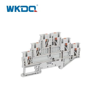 China PT2.5 Push In Terminal Block Wire Connector Quick Wiring Combined Spring Terminal for sale