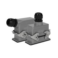 China Male Female AWG 18 Waterproof Electrical Connectors WHE10C for sale
