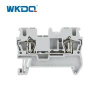 China Tin Plated Nylon PA66 Spring Cage Terminal Blocks 12 AWG for sale