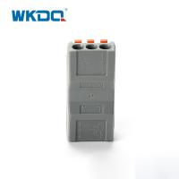 China 2.5mm2 3 Poles Terminal Block Push In Wire Connectors for sale
