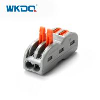 China 222-422 Type Push In Wire Connectors Push In Wire Connectors 2 Pin Longlife for sale