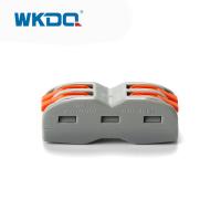 China 222-422 Type Push In Wire Connectors Push In Wire Connectors 2 Pin Longlife for sale