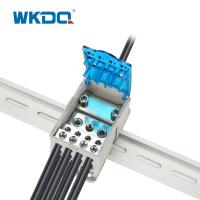 China UKK Din Rail Power Distribution Block Box UKK 500A 54mm Installation Hole for sale